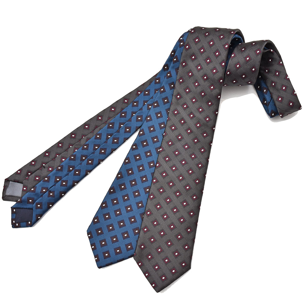 B.R.ONLINE - Style Web Magazine & Online Shop | ビー・アール・オンライン | STEFANO BIGI（ステファノビジ） シルク スクエア小紋 タイ